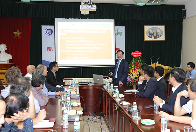 The Opening Ceremony of VNU Key Laboratory for Micro-Nano Technology ...