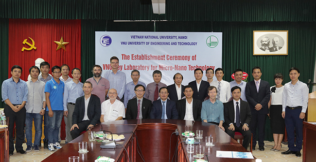 The Opening Ceremony of VNU Key Laboratory for Micro-Nano Technology ...